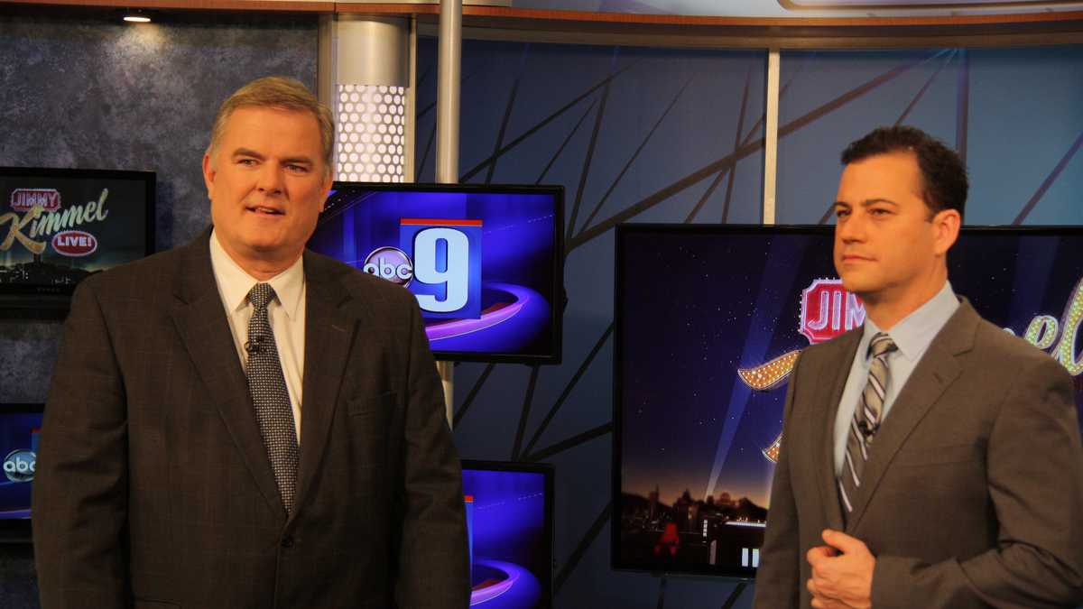 Photos: Tom Griffith with Jimmy Kimmel