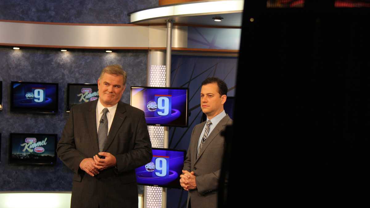 Photos: Tom Griffith with Jimmy Kimmel