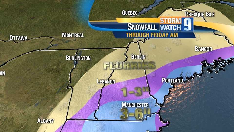Major winter storm making its way toward New Hampshire