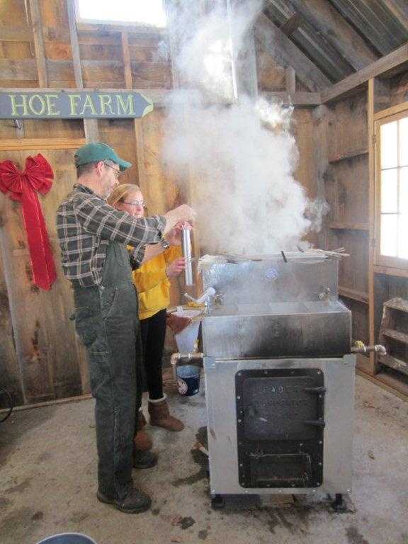 Photos: Learn how to make maple syrup