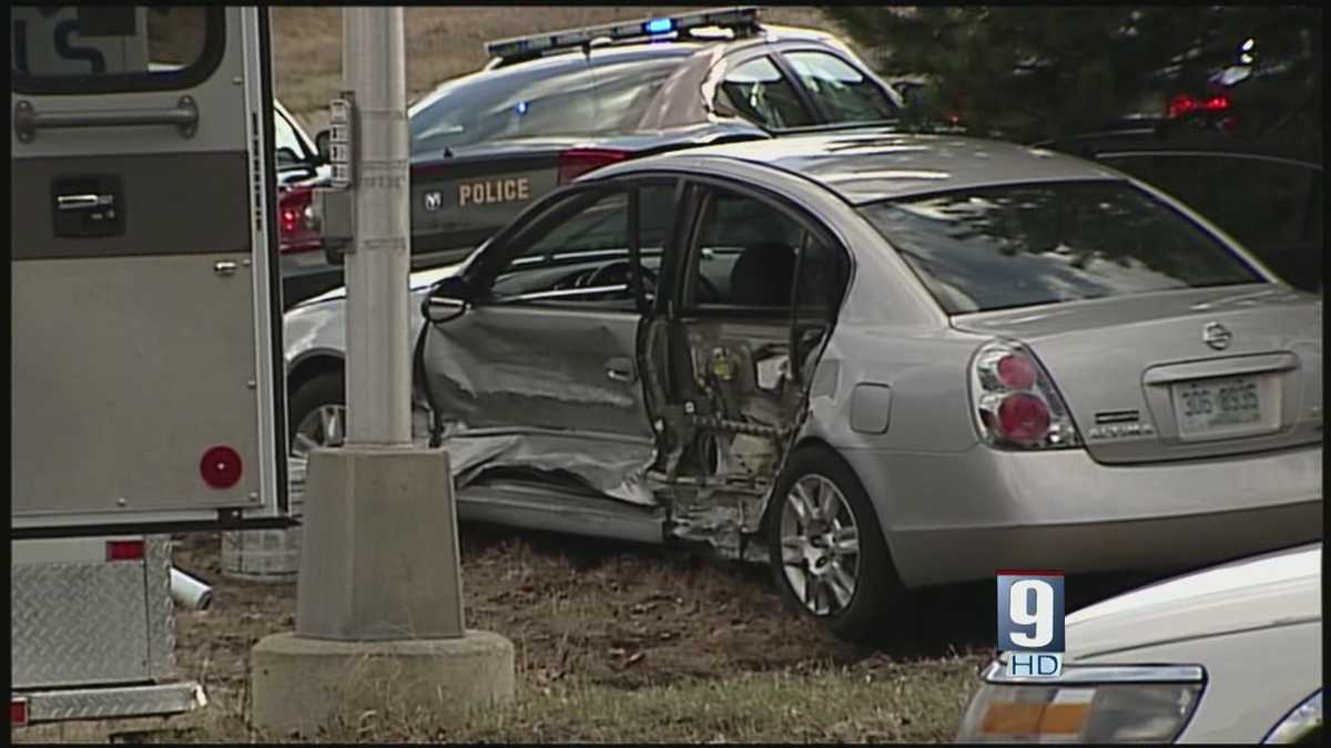 Toddler in car during high-speed police chase, crash
