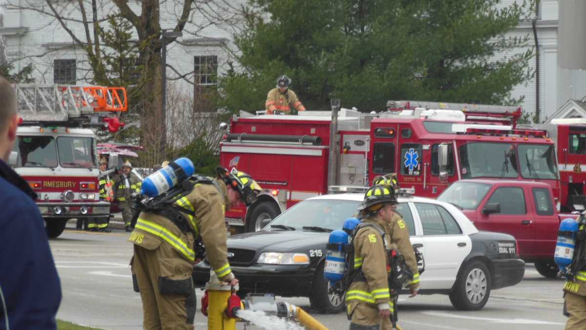 Images: Fire at historic town hall building in Exeter
