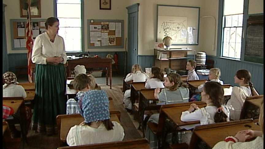 Wednesday May 1st: The One Room Schoolhouse Experience