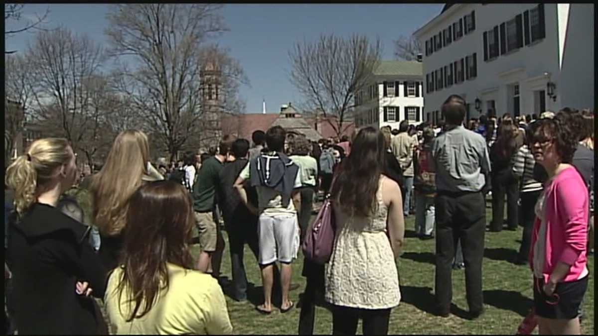 Dartmouth students gather to address threatening posts