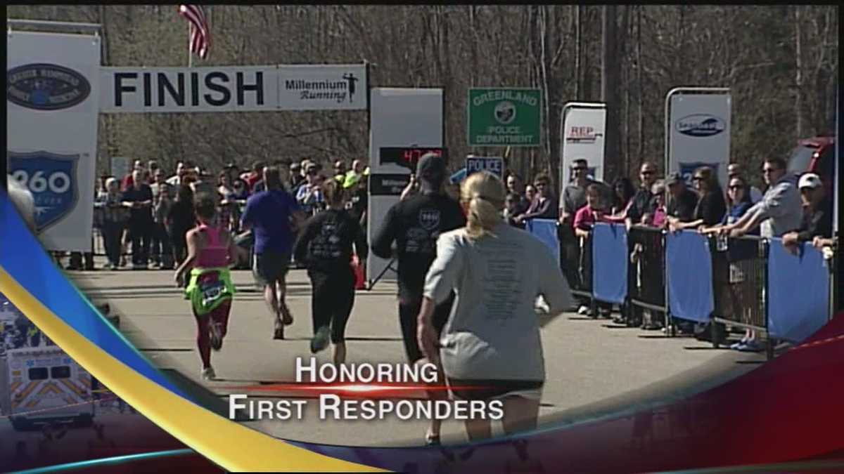 Hundreds honor fallen chief during run