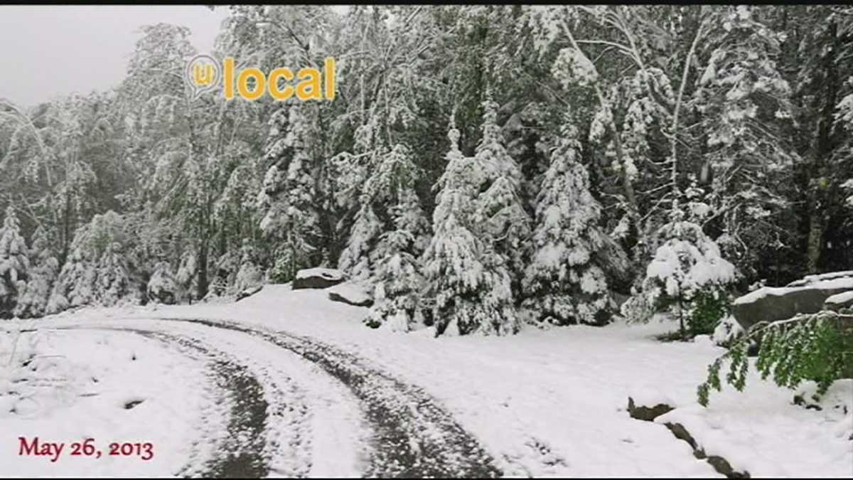 Some areas hit with 3 inches of snow