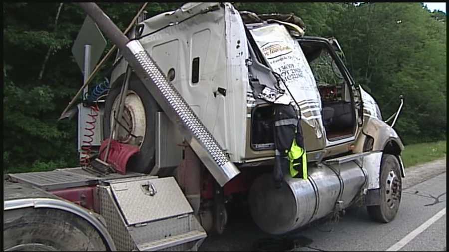 Driver dies after tractor-trailer rollover Driver dies after tractor-trailer rollover
