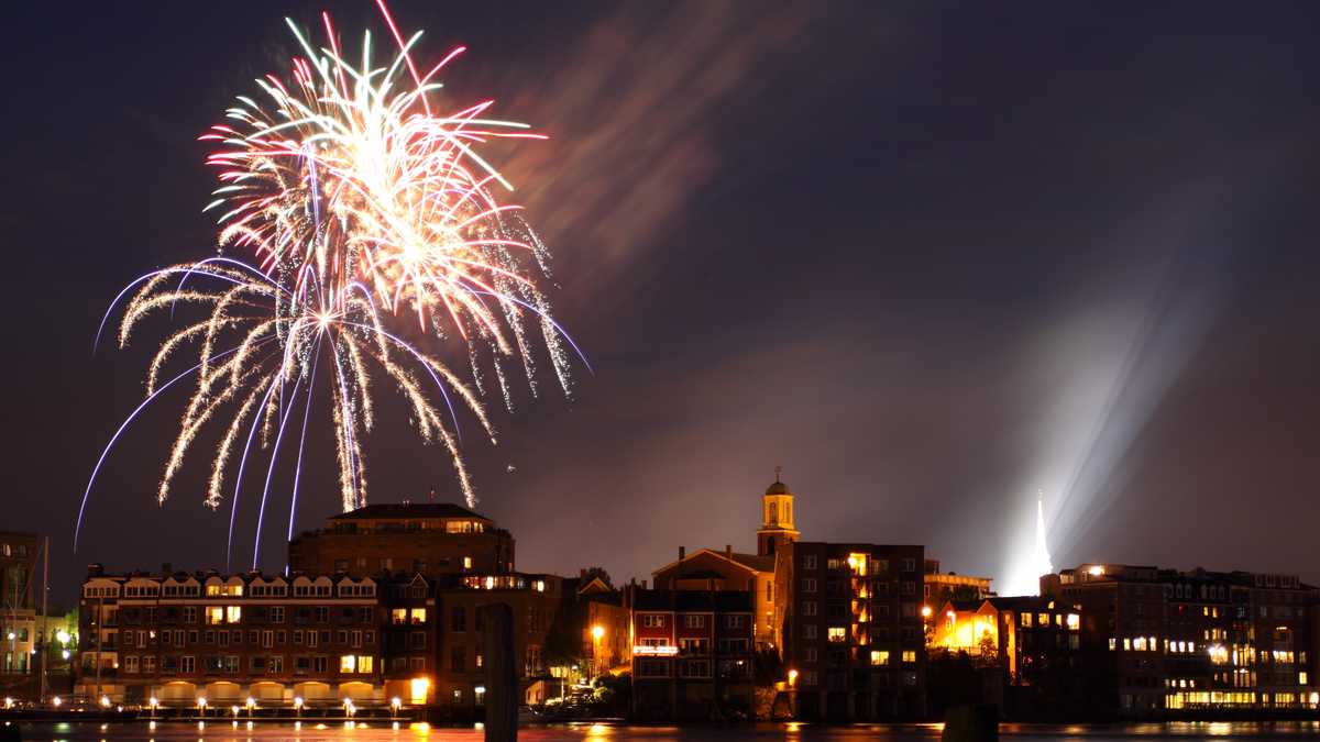 List: Best places to watch fireworks in New Hampshire