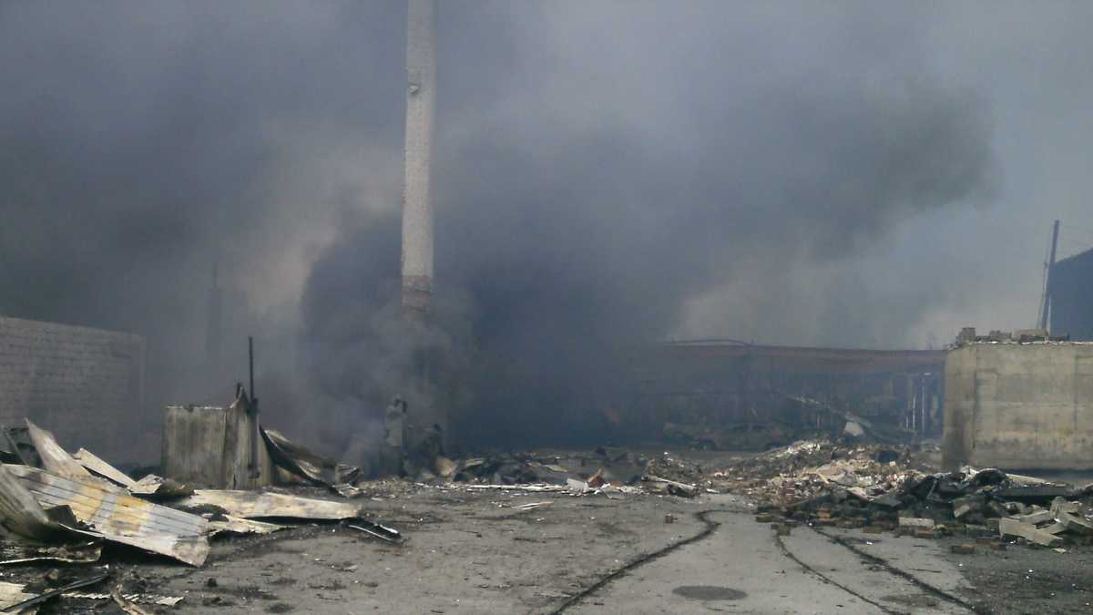 Photos: Train explosion devastates Quebec town