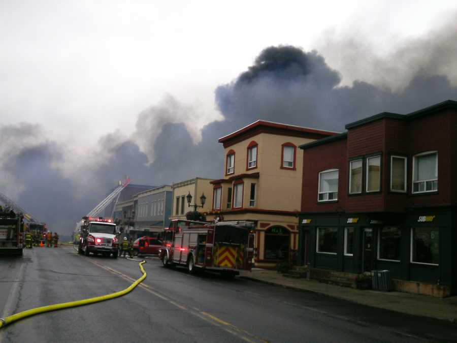 Photos: Train explosion devastates Quebec town