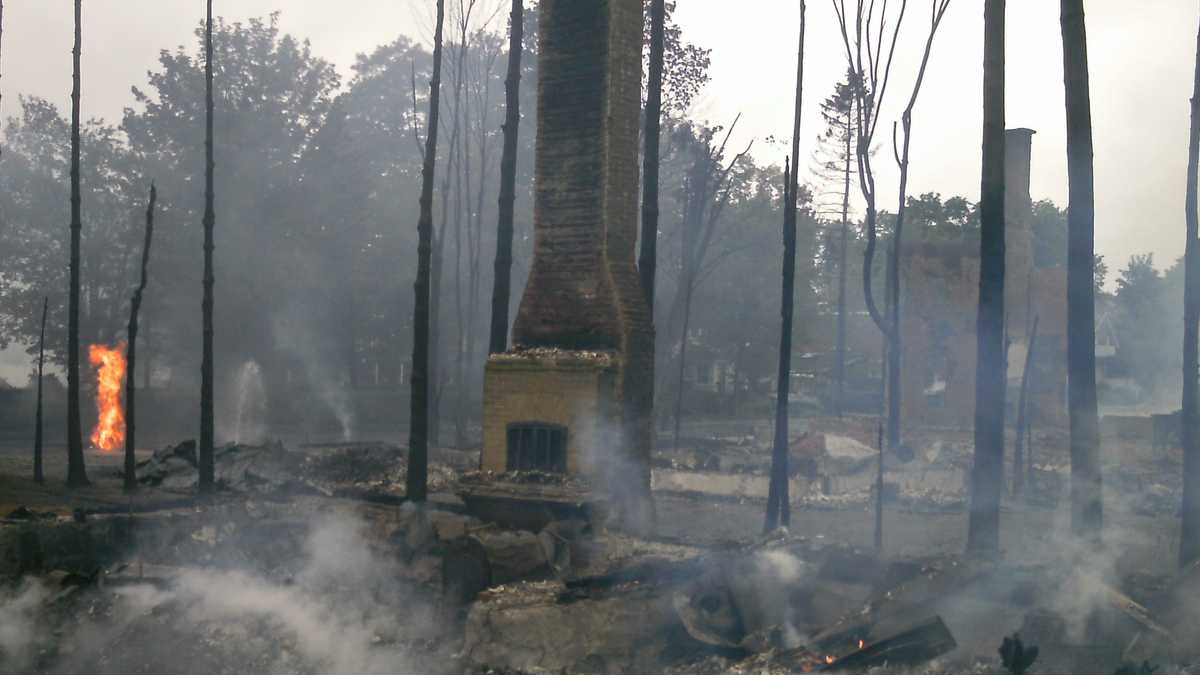 Photos: Train explosion devastates Quebec town