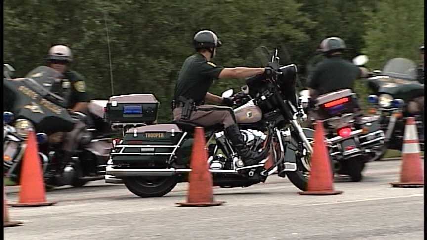 Friday August 9th: State Police Motorcycle Traning