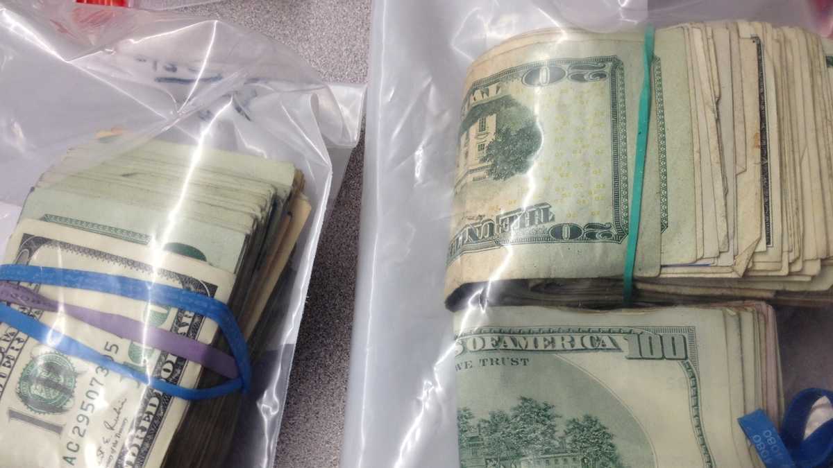Images: Drugs, cash recovered in Manchester bust