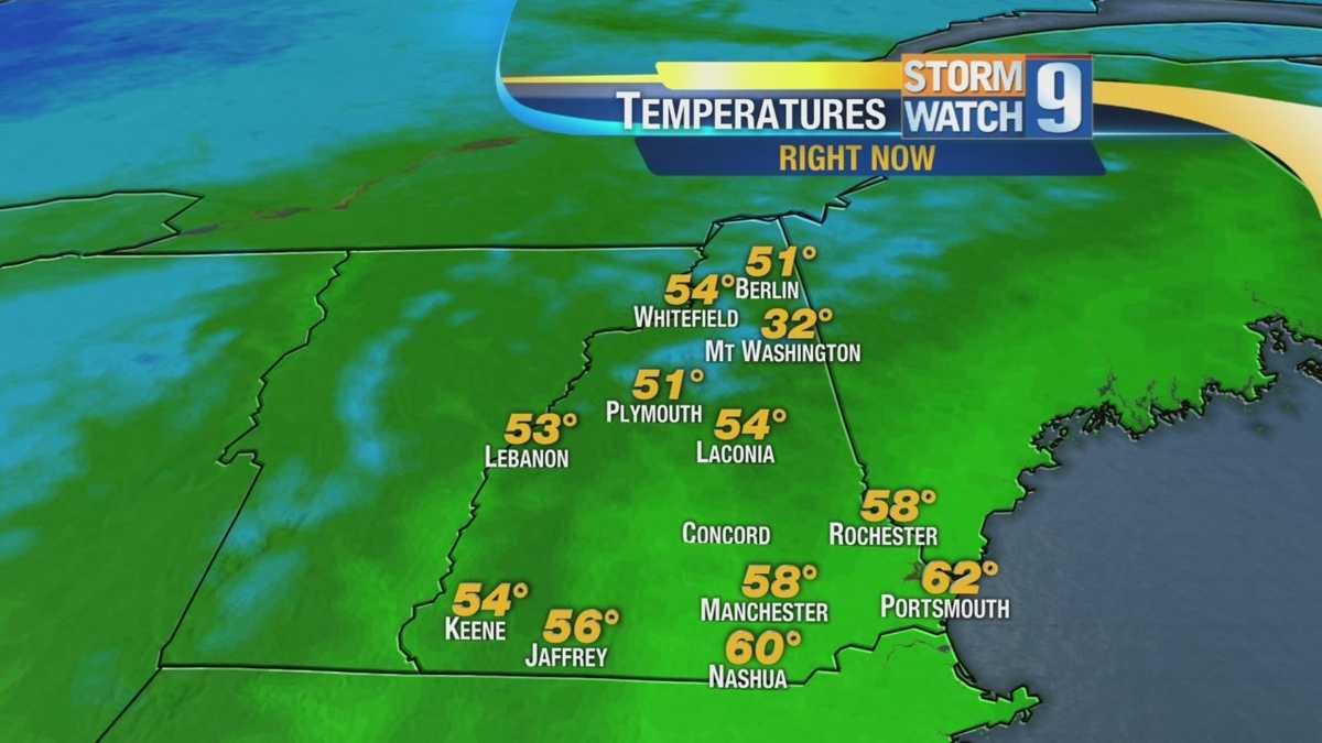 Much cooler weather coming