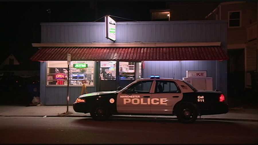 Police catch man robbing store in Manchester