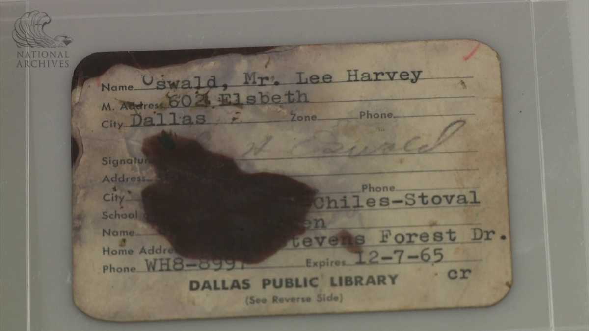 Photos: Evidence from the JFK assassination
