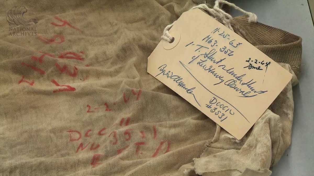 Photos: Evidence from the JFK assassination