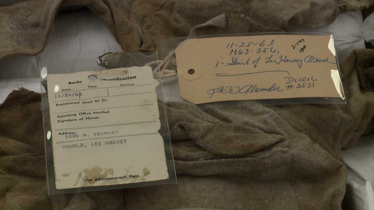 Photos: Evidence from the JFK assassination