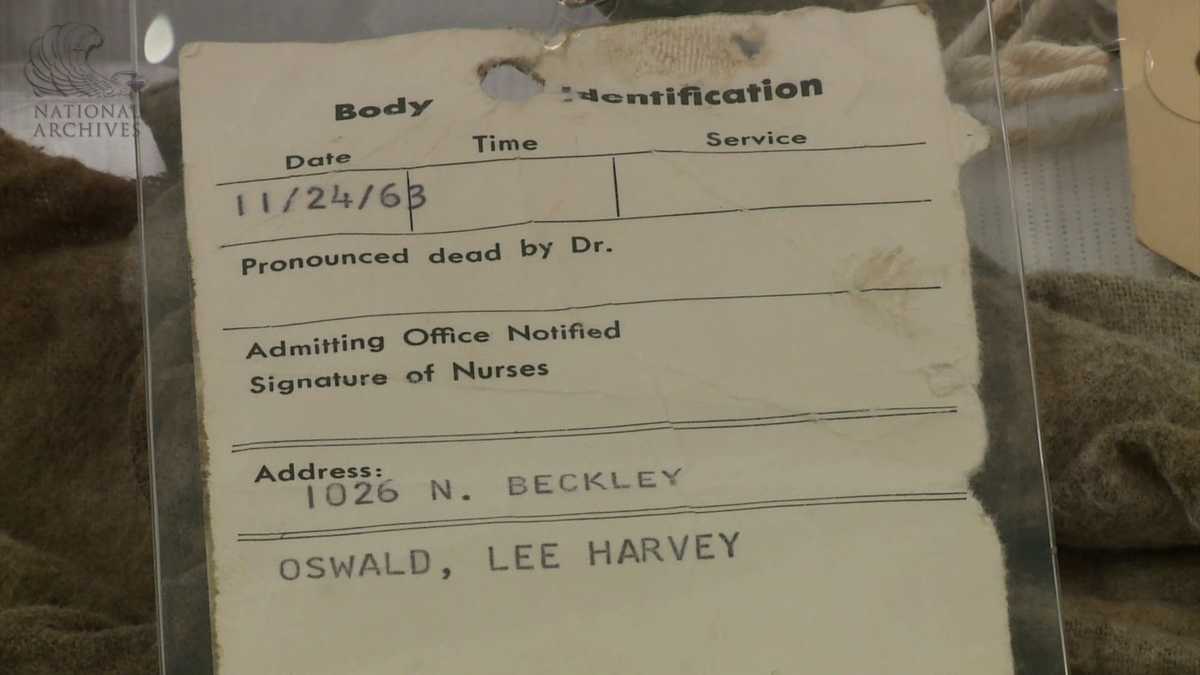 Photos: Evidence from the JFK assassination