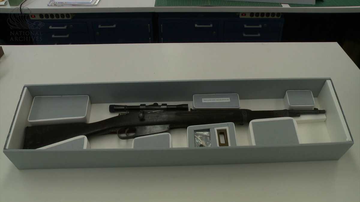 Photos: Evidence from the JFK assassination