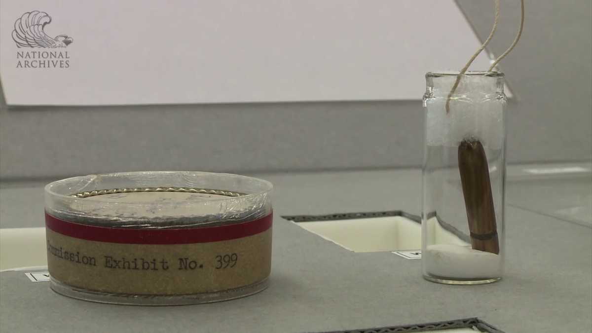 Photos: Evidence from the JFK assassination