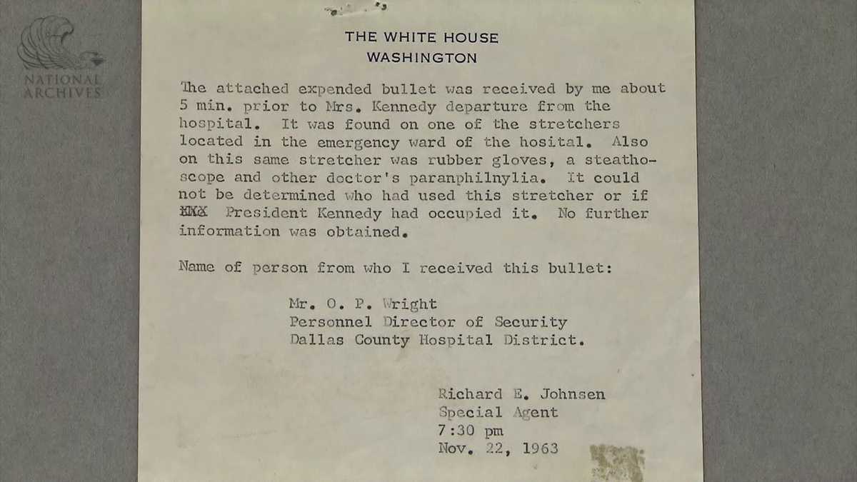 Photos: Evidence from the JFK assassination