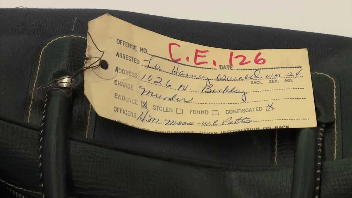 Photos: Evidence from the JFK assassination