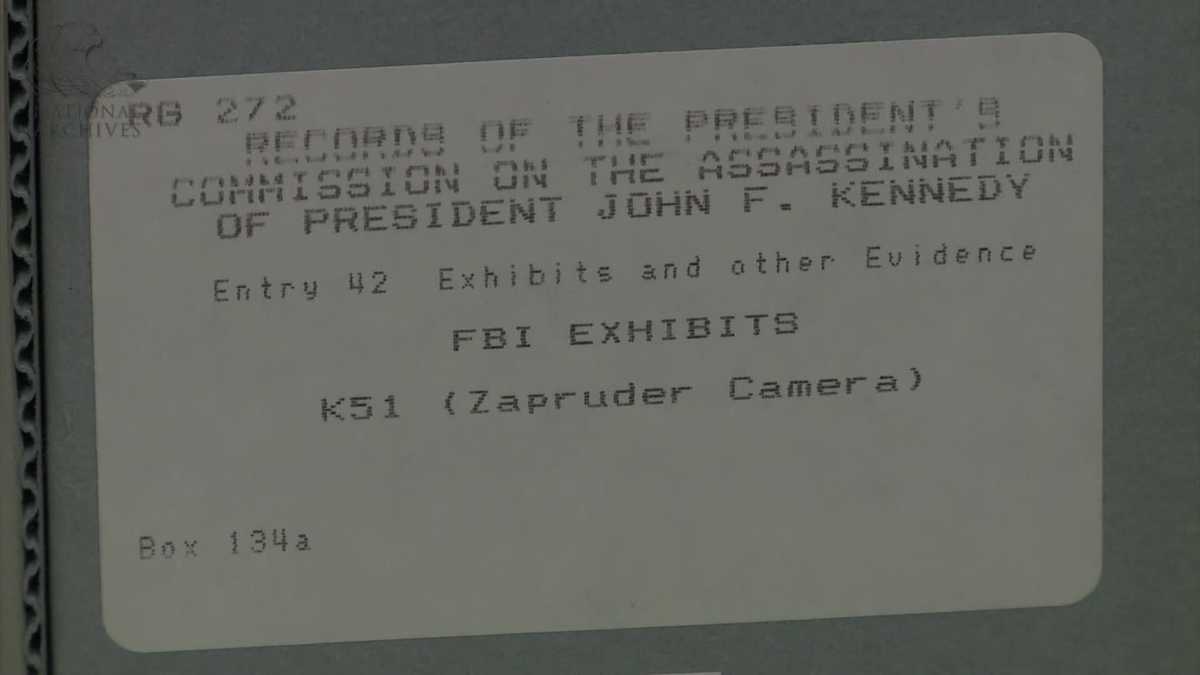 Photos: Evidence from the JFK assassination