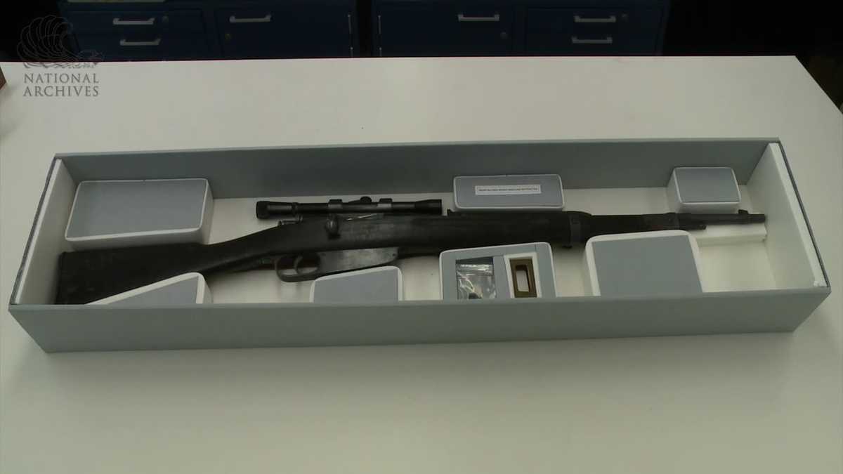 Photos: Evidence from the JFK assassination