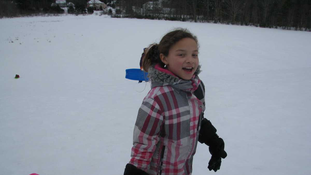 Photos: Sledding in New Hampshire
