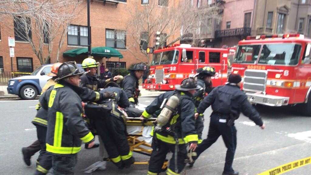 Images: 9-alarm fire in Boston