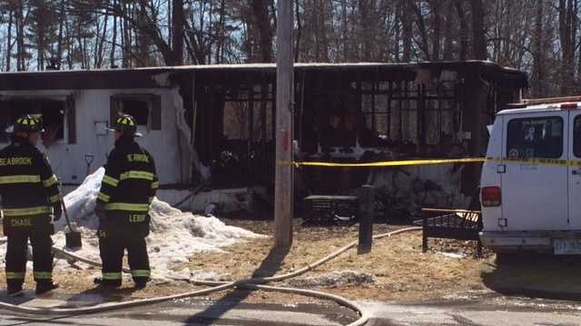 Images: Fire at mobile home in Seabrook