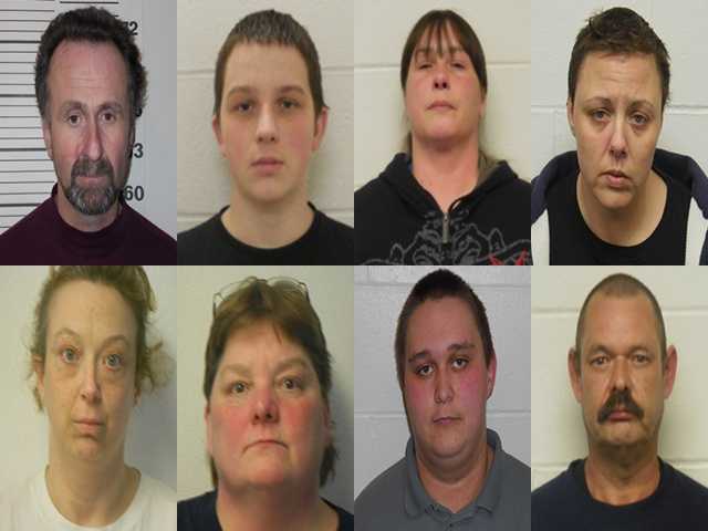 Images: Eight arrested in drug bust Images: Eight arrested in drug bust