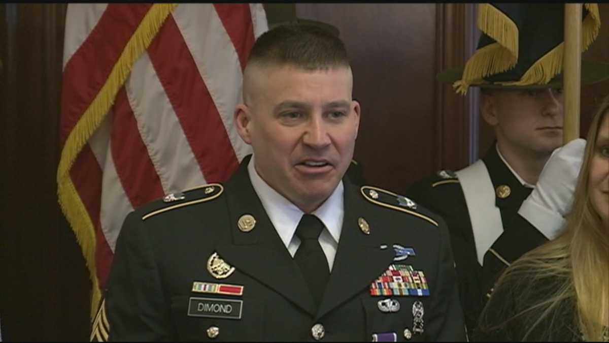 Soldier from Manchester awarded Purple Heart