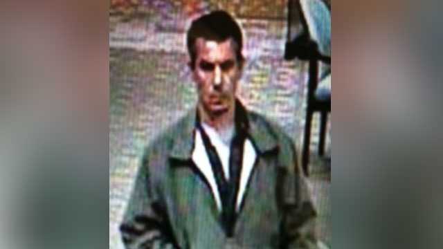 Manchester police search for bank robber