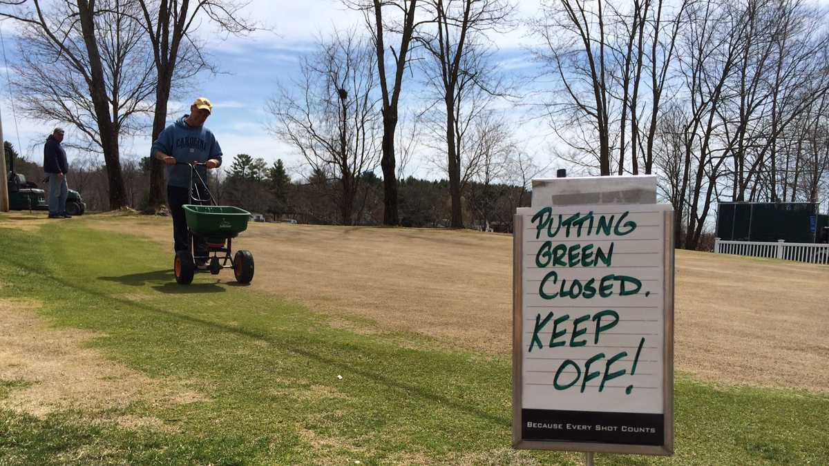 Local golf courses deal with severe winter damage