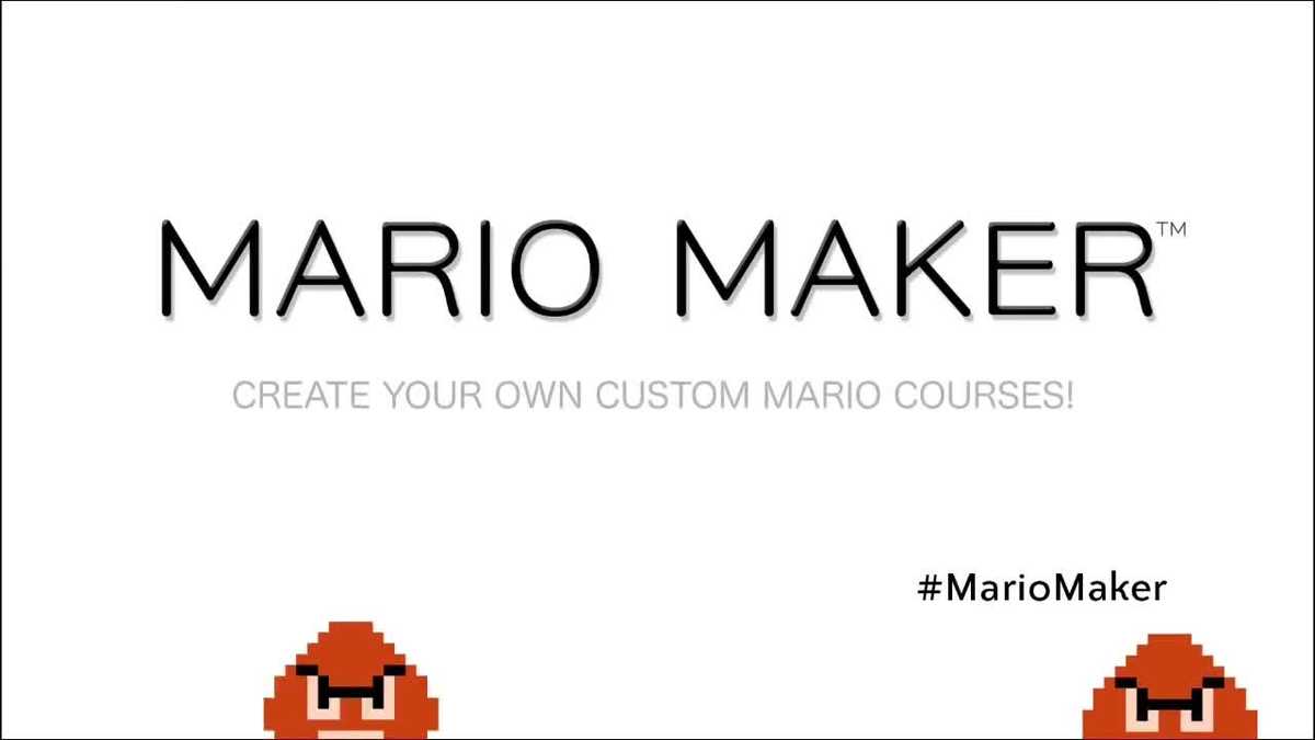 New video game lets you create your own Mario world