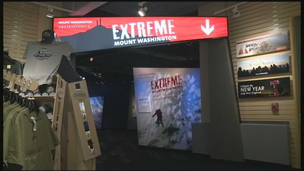 Revamped Mt. Washington museum displays extreme weather