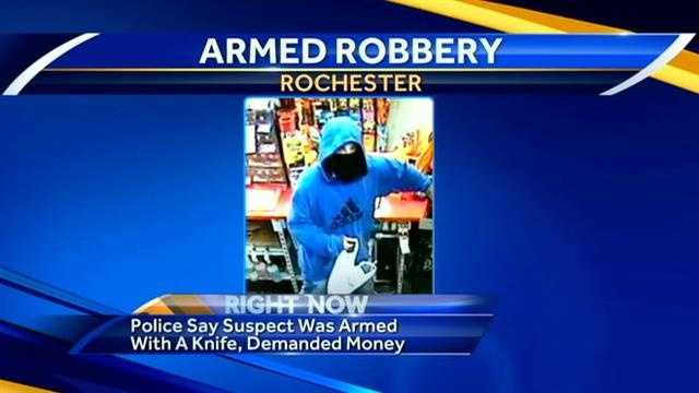 Rochester Police Search For Armed Robber