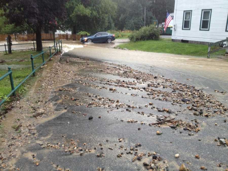 Photos: Winchester flooding washes out roads