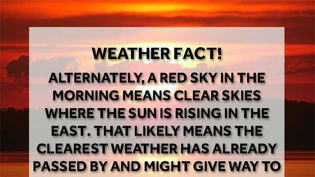 Weather folklore: Is it fact or fiction?