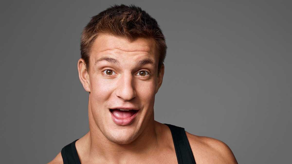 Rob Gronkowski poses for ESPN The Magazine