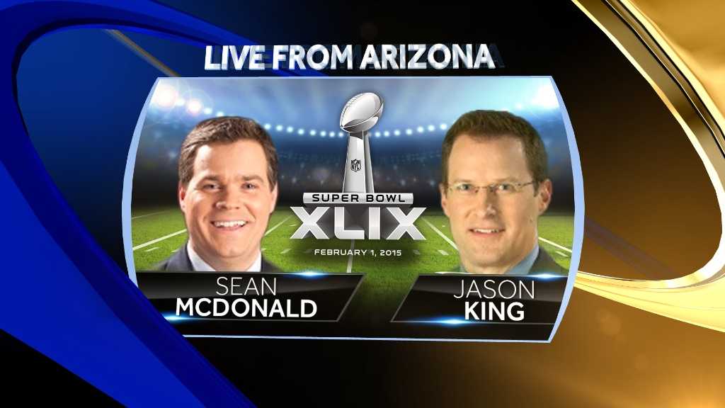 Sean McDonald, Jason King live in Arizona for Super Bowl