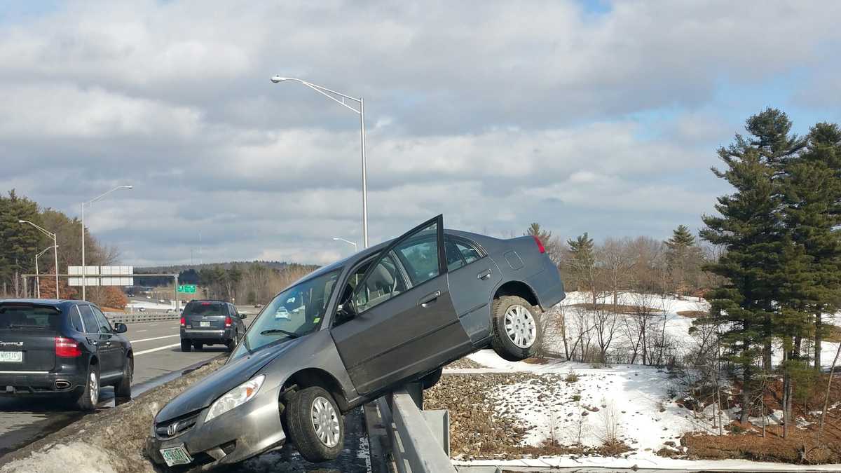 Nashua teen nearly drives car off bridge