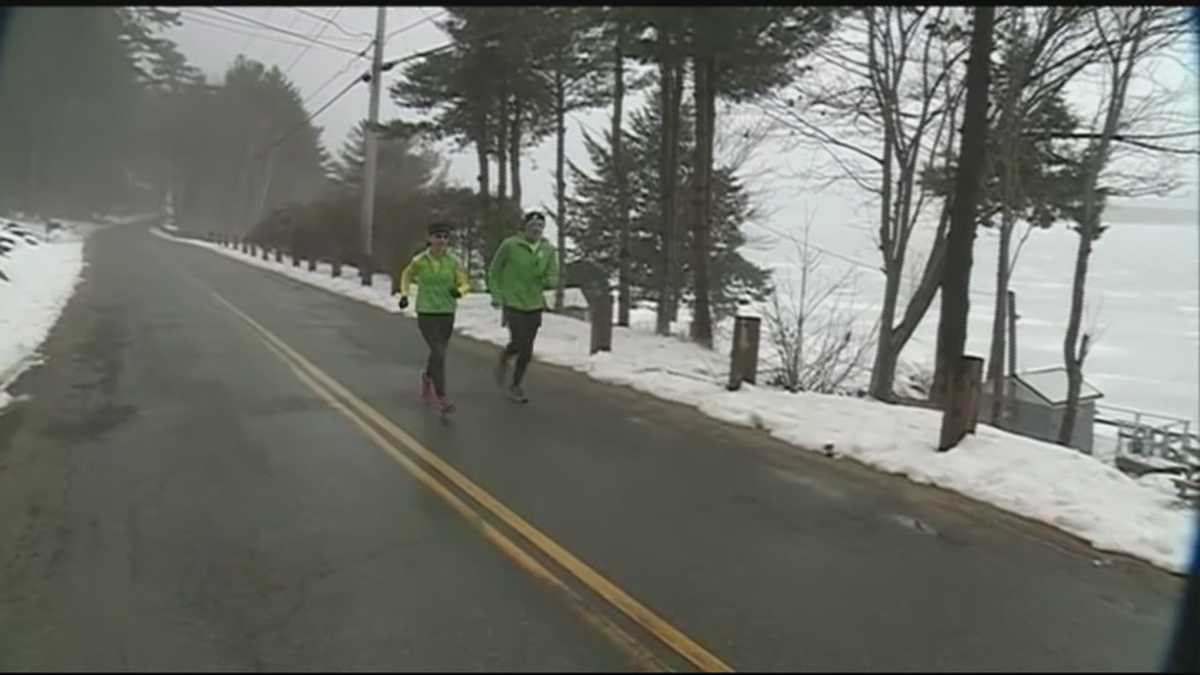 Runners face treacherous conditions training for marathon