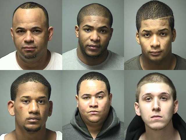 Mugshots Manchester Drug Bust Leads To 6 Arrests