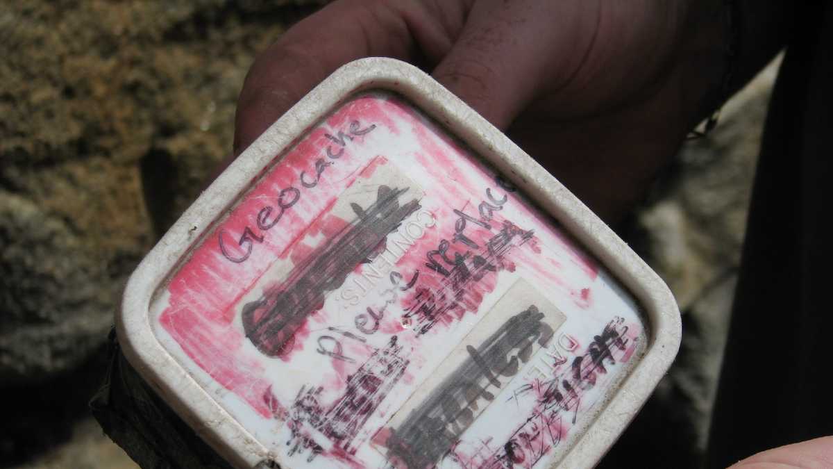Our geocache 'travel bug' makes it to Texas