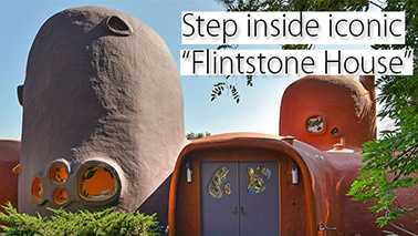 Iconic Flintstone House hits the market for $4.2M