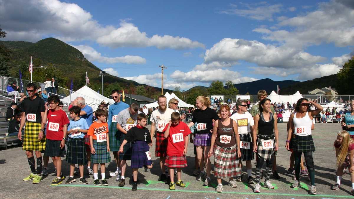 Run the Kilted Mile at the Highland Games Sunday