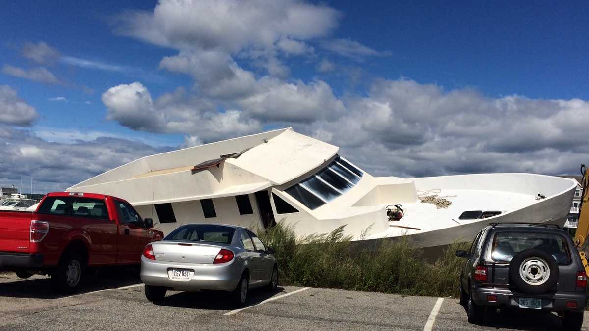 Mysterious Hampton 'ghost ship' destroyed
